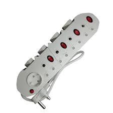 9 Way Multi Plug With Switches - Home and Hardware depot