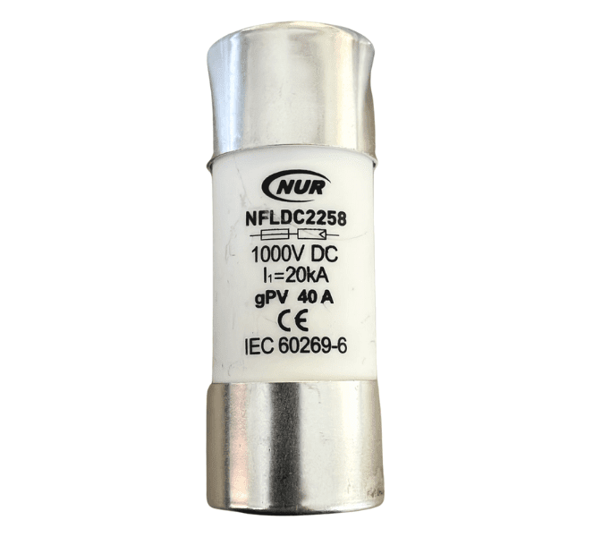 Fuse 1000V Dc 22x58 40A - Home and Hardware depot