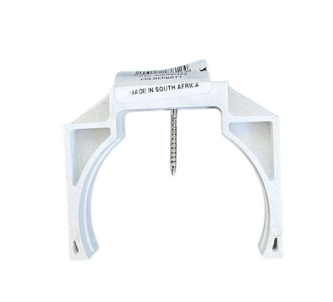 Pvc 80Mm Holderbat Clip On - Home and Hardware depot