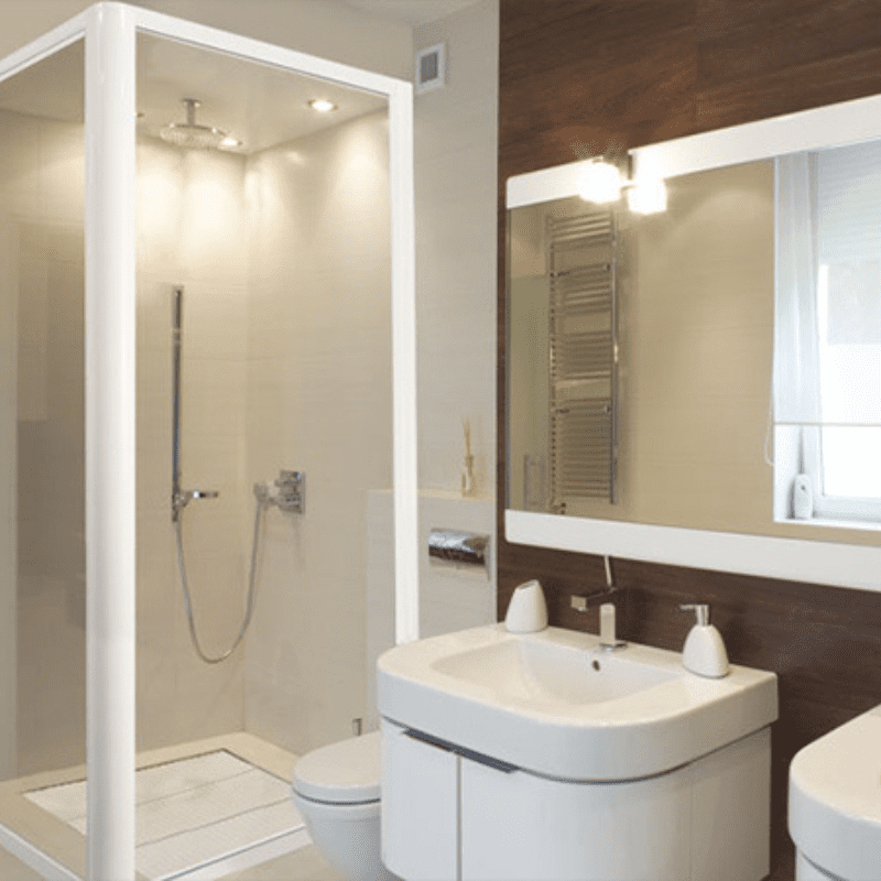 Origin Shower Range Return Panel - Home and Hardware depot