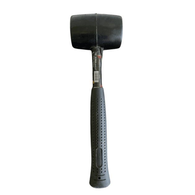 Rubber Mallet Steel Handle 1 Lb (Brmltr) - Home and Hardware depot