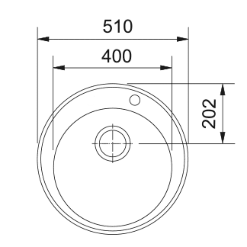 Franke Ronda Sink Prep Bowl Composite - Home and Hardware depot