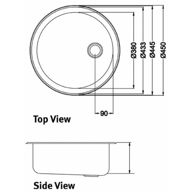 Franke Rondo Prep Bowl 2 - Home and Hardware depot