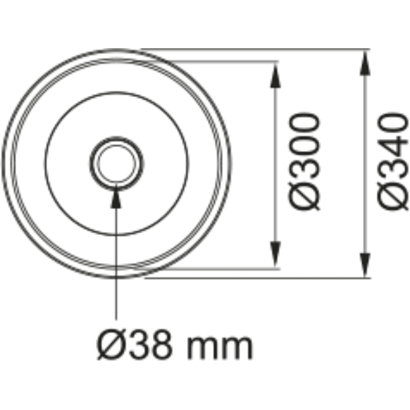 Franke Rondo Prep Bowl 4 - Home and Hardware depot