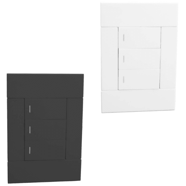 Veti 2 range: 3 Lever Switch (1 way or 2 way). - Home and Hardware depot